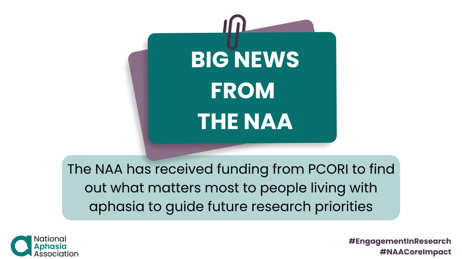 Listening to What Matters Most - National Aphasia Association