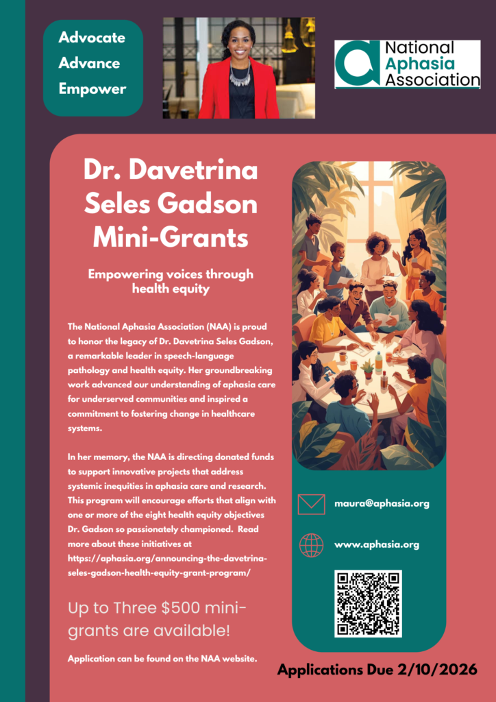 The Davetrina Seles Gadson Health Equity Mini-Grant Program - National ...